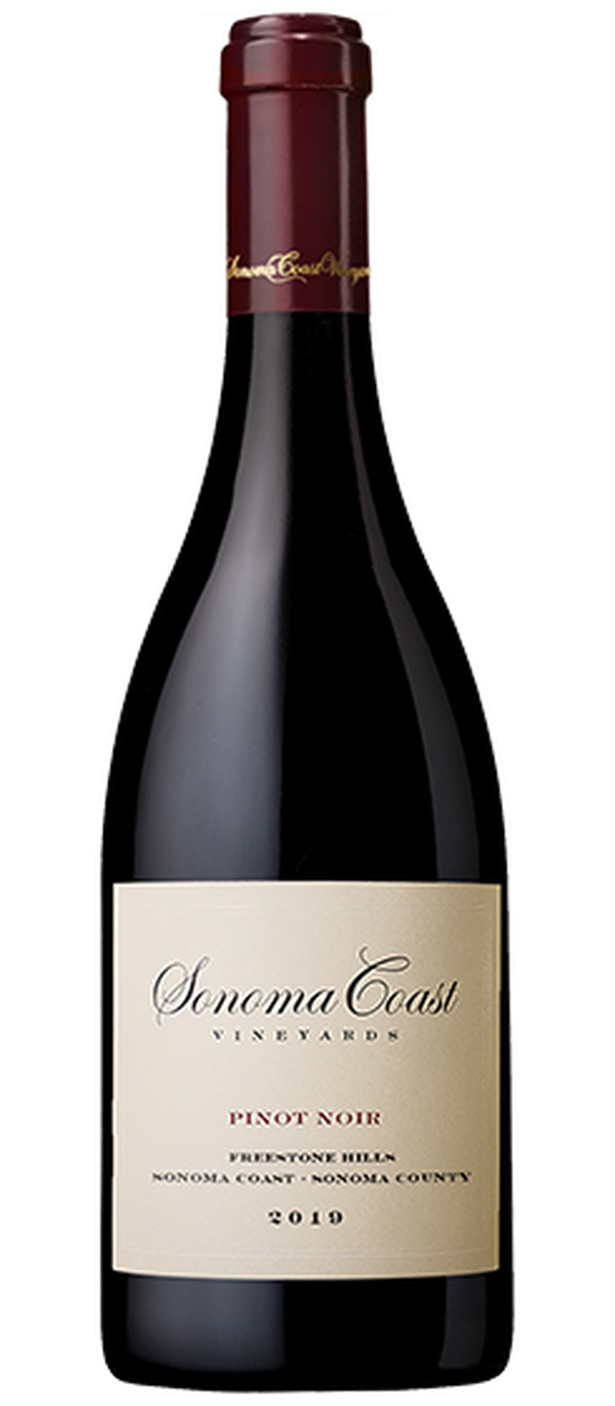 2019 Sonoma Coast Vineyards Pinot Noir Freestone Hills - Elegant & Silky